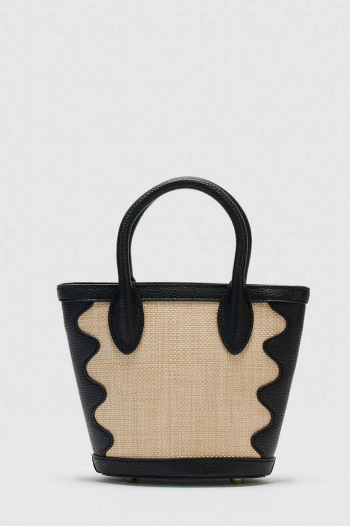 Blanca Wave Bag - Noir – The Wolf Gang