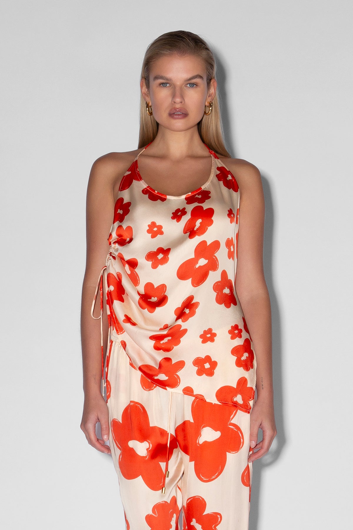 Magda Tank - Dahlia Floral – The Wolf Gang