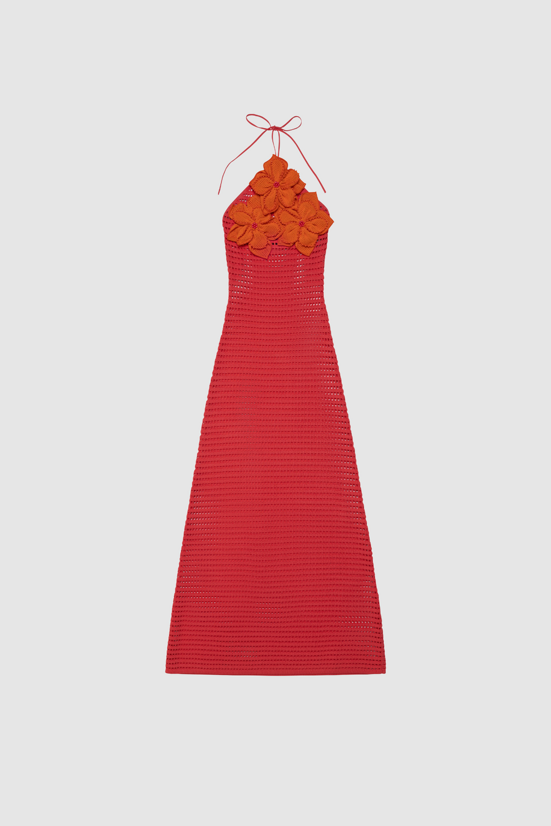 La Monada Knit Maxi Dress - Coral – The Wolf Gang