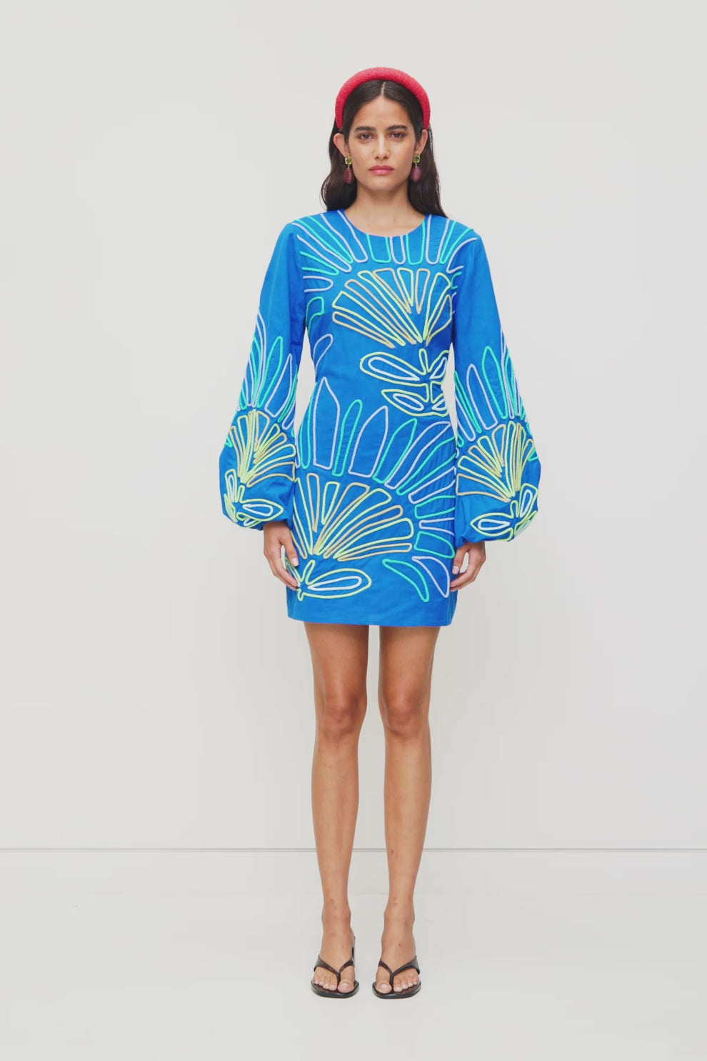 Luna Mini Dress - Fern – The Wolf Gang